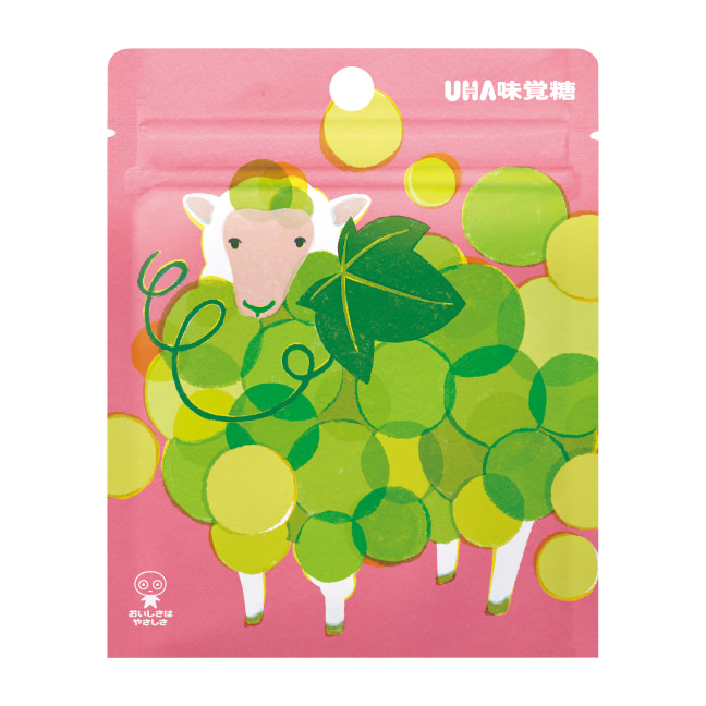 【公式】UHA味覚糖 商品カタログ キャンディものがたり メェメェマスカット